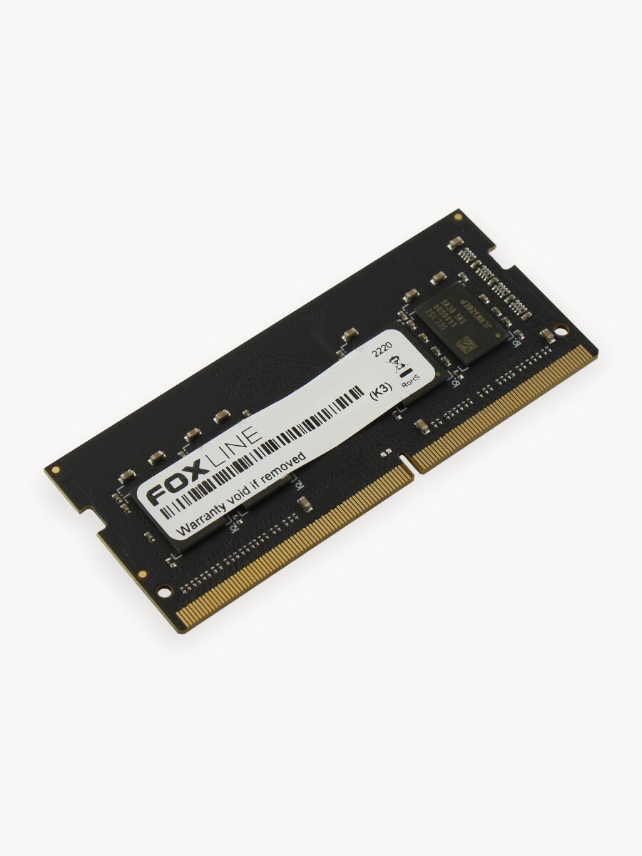Оперативная память DDR5 4800 16GB SODIMM Foxline CL40 FL4800D5S40-16G
