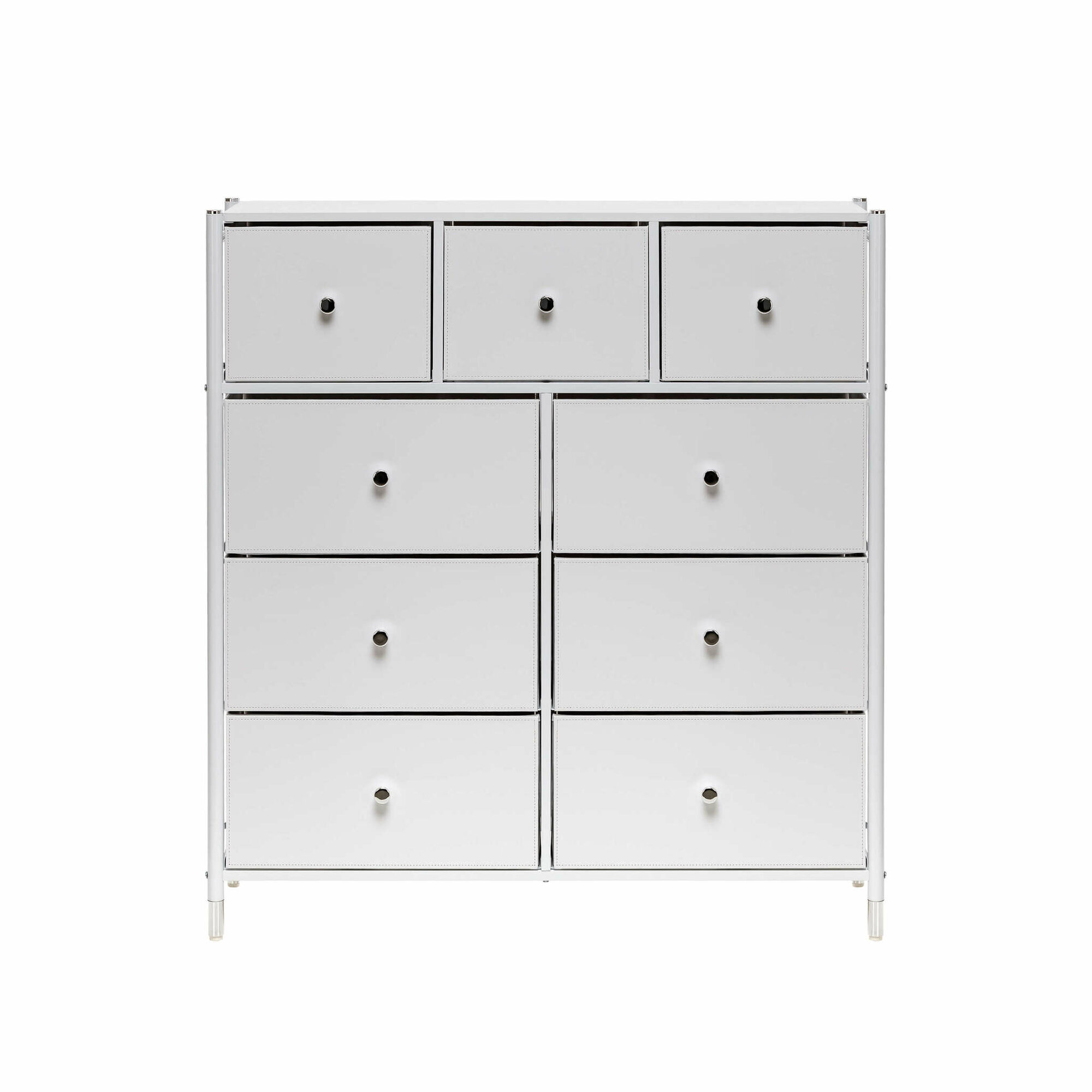 Комод Leset Нирита/Хайди 9 ящиков Белый Размеры: Высота 1037мм Глубина 300мм Ширина 1002мм