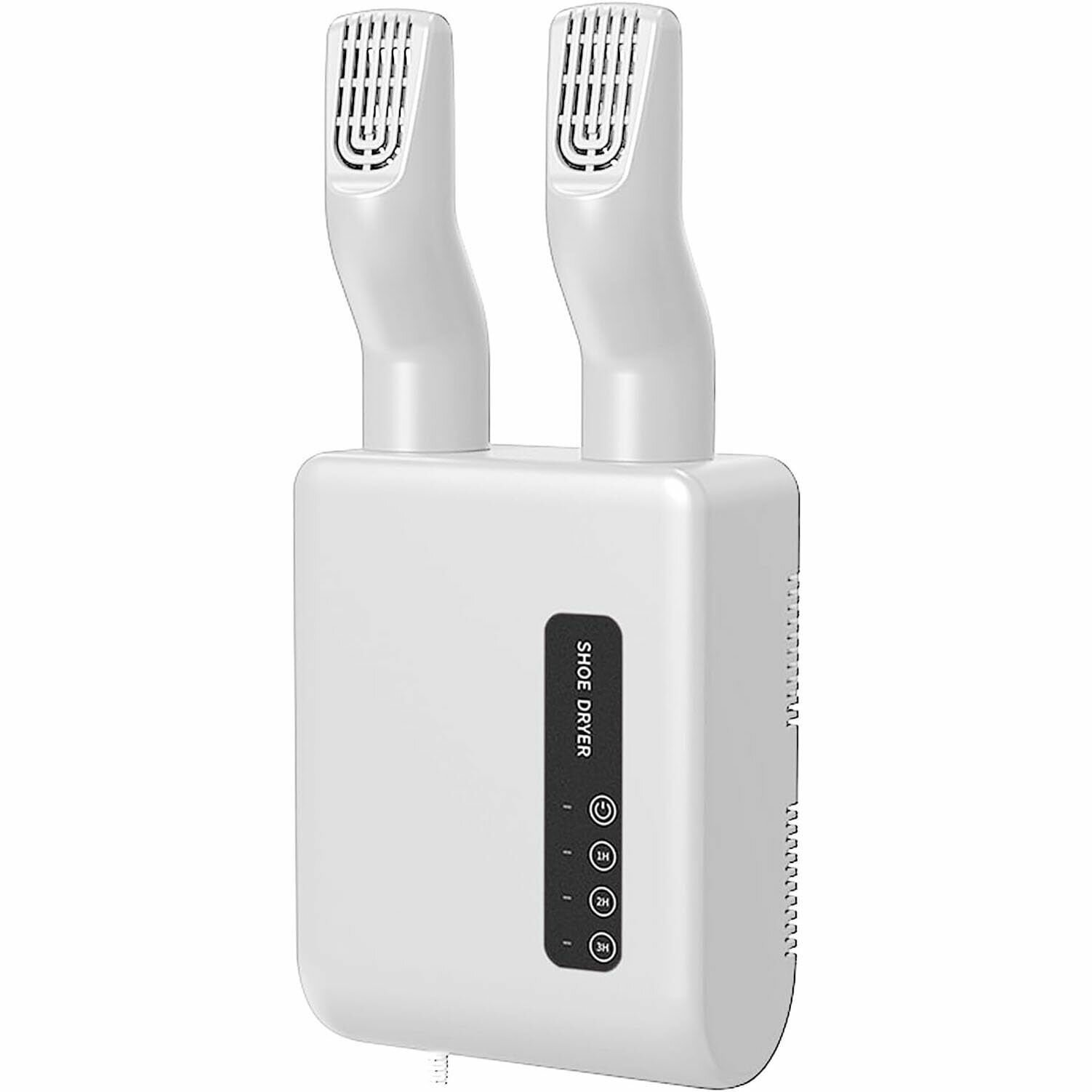 Настенная сушилка для обуви, электрическая сушилка для обуви с 3-режимным таймером, гибким вращающимся на 360 пористым радиатором, дезинфицирующим и дезодорирующим средством