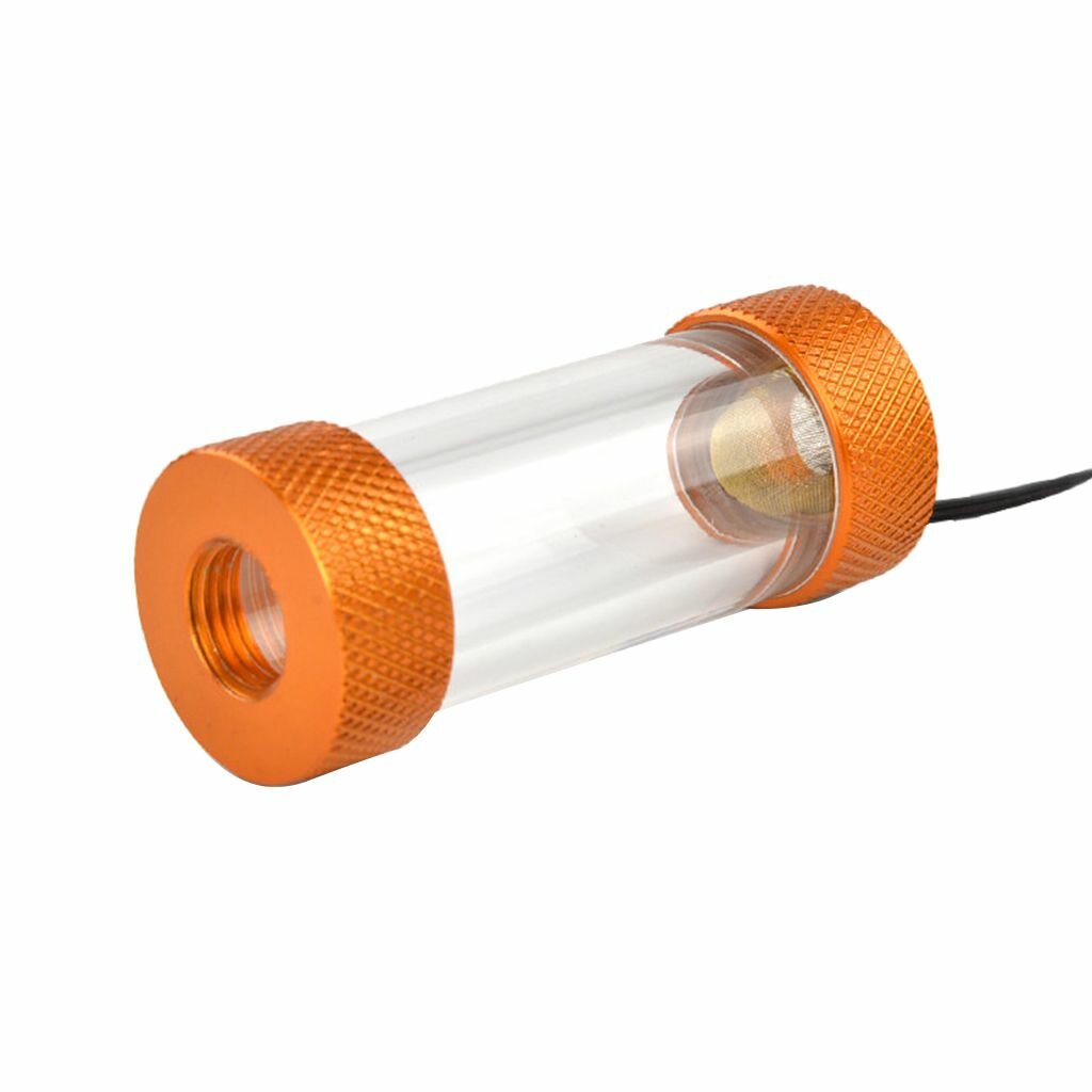 Многоцветный фильтр для системы водяного охлаждения G1/4 с подсветкой