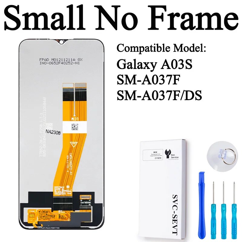 SM-A037F A037M A037G A037F/DS Премиум ЖК-дисплей для Samsung Galaxy A03S Дисплей Сенсорный экран Дигитайзер Панель в сборе для SM A037