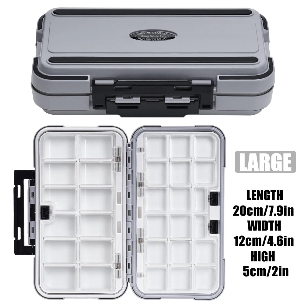 Водонепроницаемый ящик для рыболовных снастей, ящик для хранения рыболовных принадлежностей, коробка для хранения рыболовных крючков, приманок, наживок, для ловли карпа, Товары для рыбалки