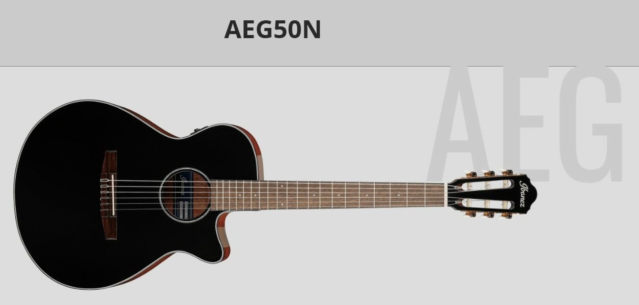 Электрическая акустическая гитара Ibanez AEG50N (Сделано в Индонезии)