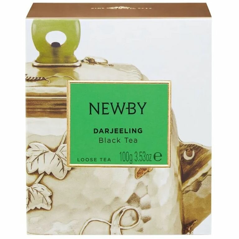 Чай Newby Дарджилинг, черный, листовой, 100 гр