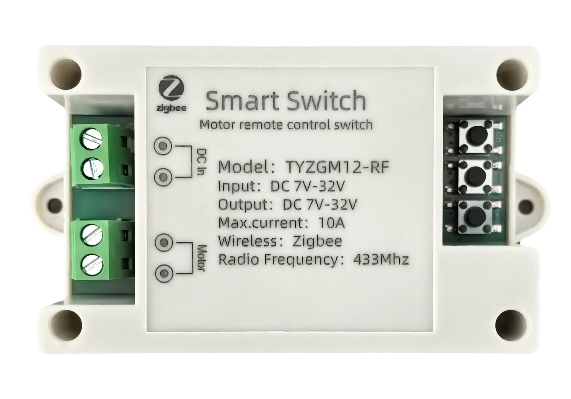 Mumubiz eWeLink ZIGBEE Умный моторный выключатель DC 7 32V
