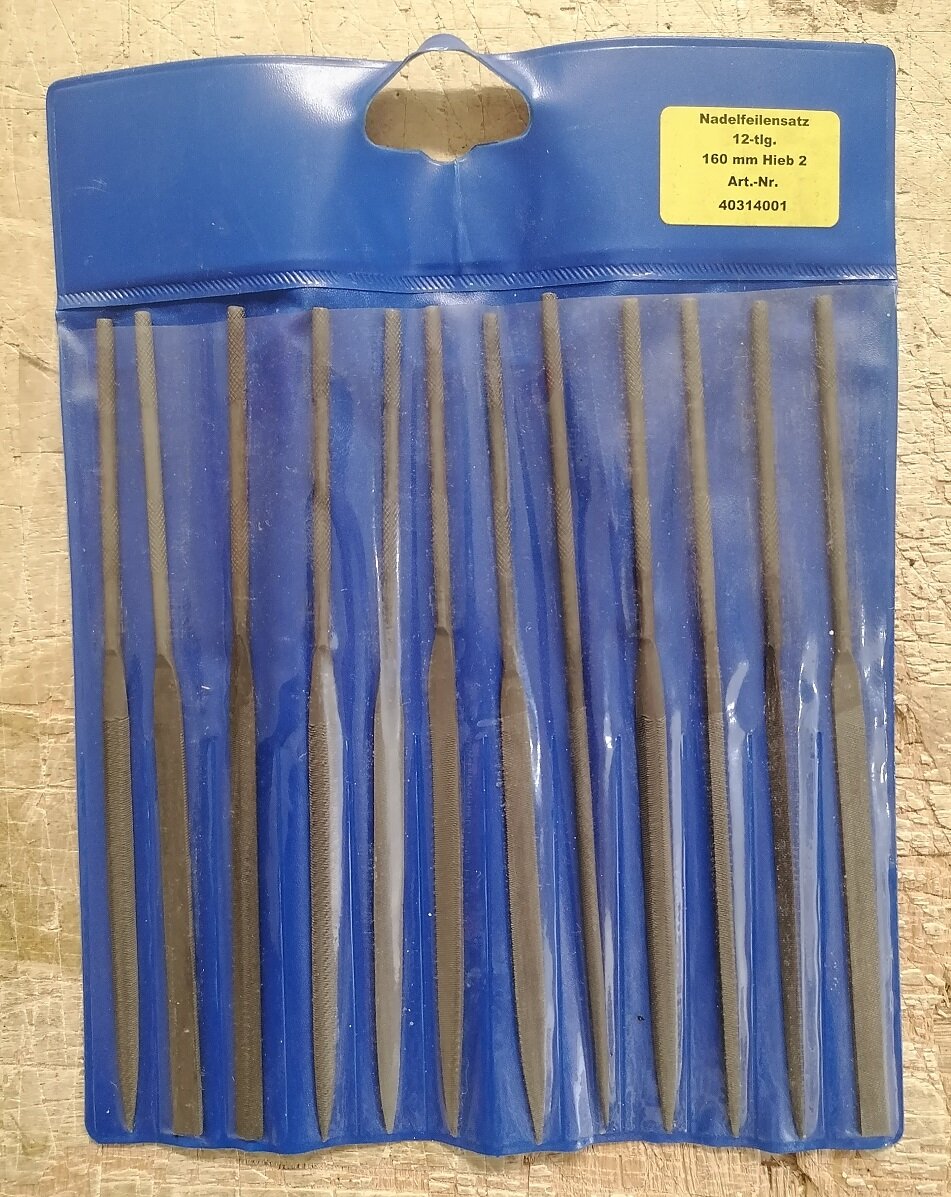 Набор надфилей личных Н2 160mm(12шт)в чехле ПВХ GEDORE 40314