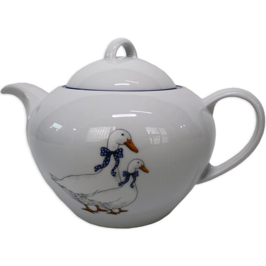 Чайник Thun 1794 "Saphyr", декор "Гуси", 1,2 л. (САП0034)