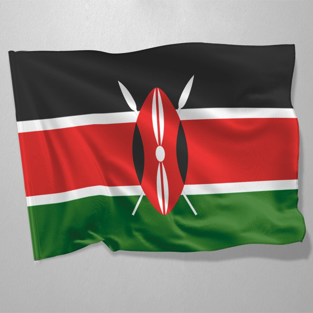 Флаг Кении / 90x135 см.