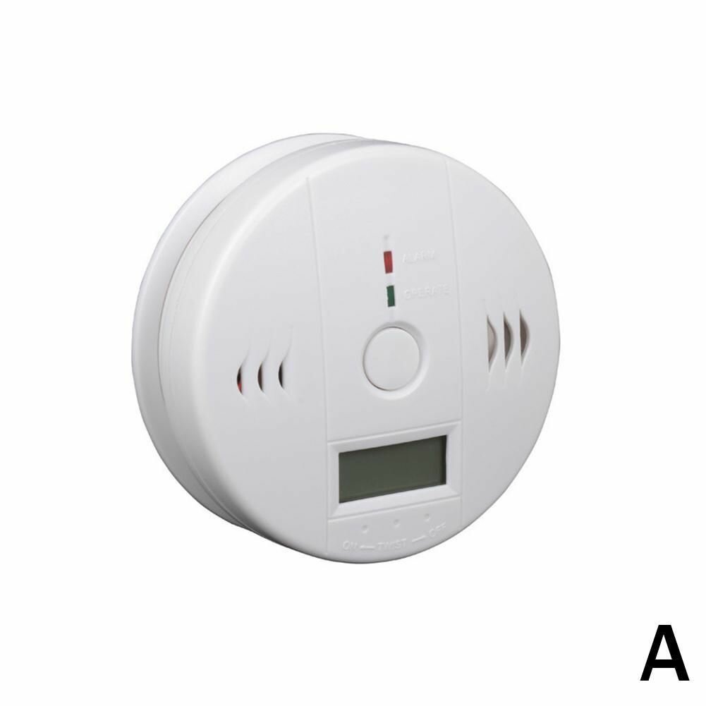 Датчик угарного газа и дыма для дома, пожарный извещатель, система контроля загазованности