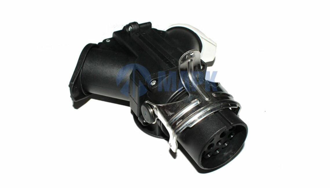 Электроразъём (адаптер) ABS 15 контактов (2x7полюсов) (винт. соед, пласт,24В) (TrailerParts)