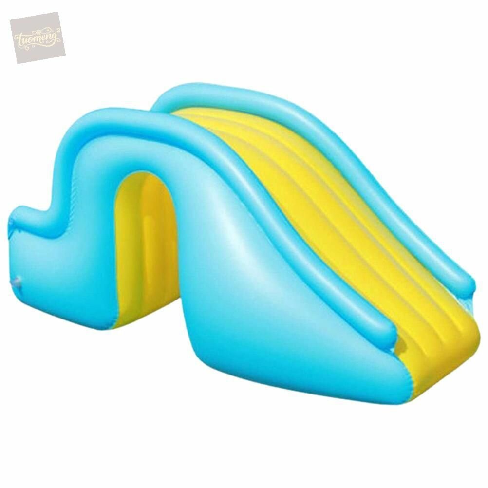 Надувные горки, надувные бассейны, синие
