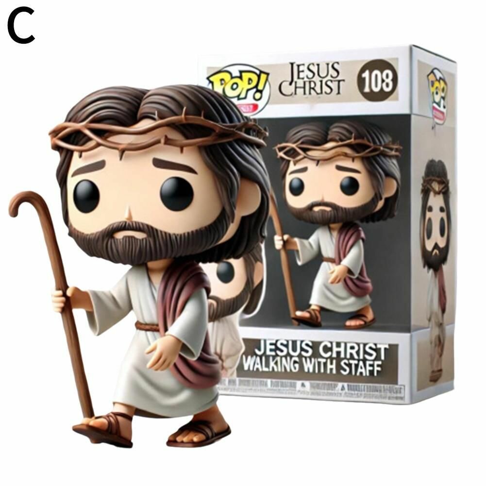 Фигурка персонажа из кино, декор для рабочего стола, фигурка Иисуса