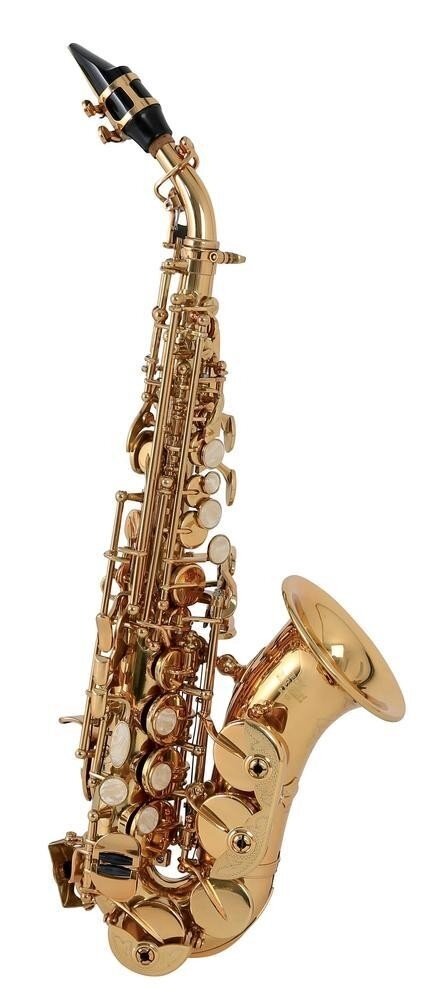 ROY BENSON SG-302 - саксофон сопрано Bb изогнутой формы
