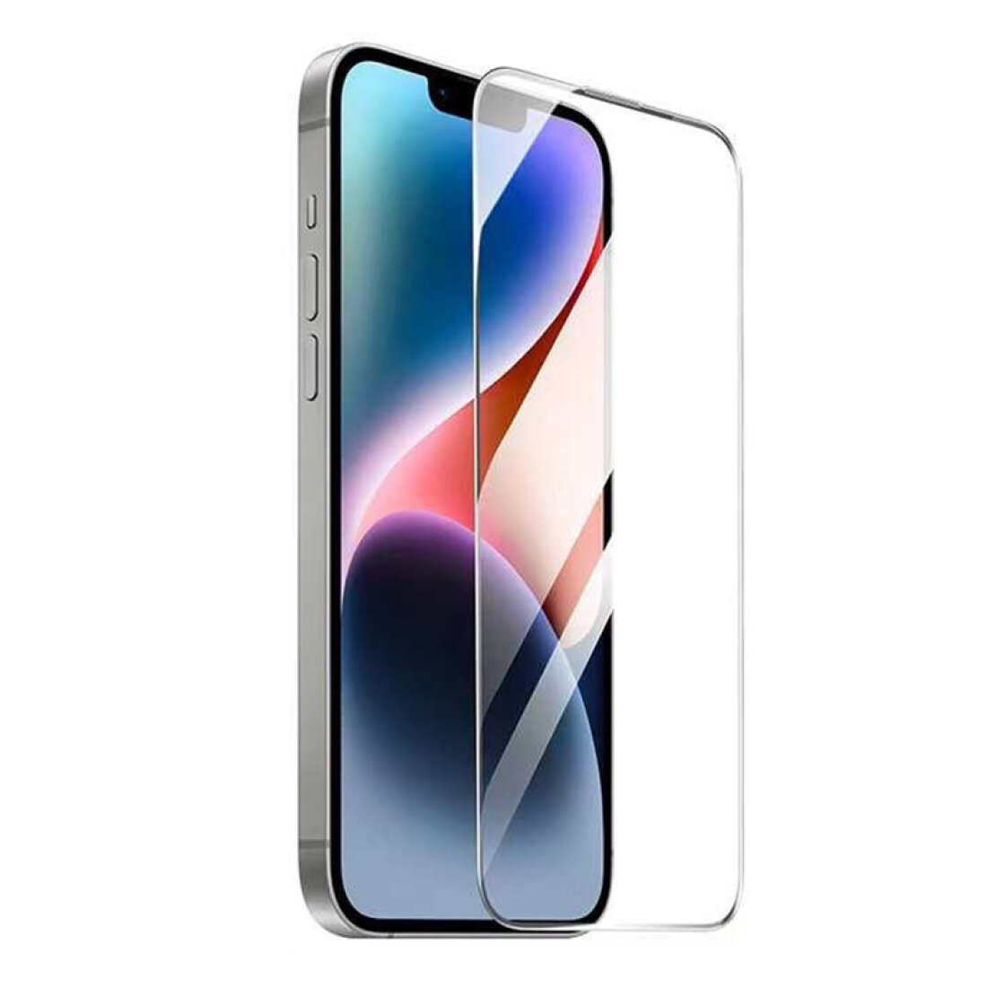 Защитное стекло для iPhone 15/16, A35, HOCO, Corning original screen large arc edge tempered glass, черное