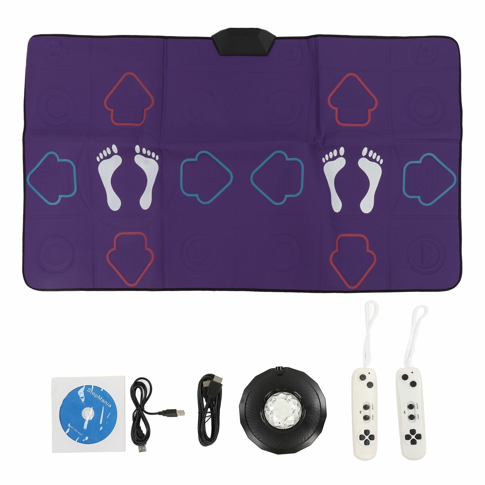 Танцевальный коврик для игр, ТВ, беспроводной музыкальный электронный HD AR-камера для упражнений, фитнеса, нескользящая танцевальная ступенька