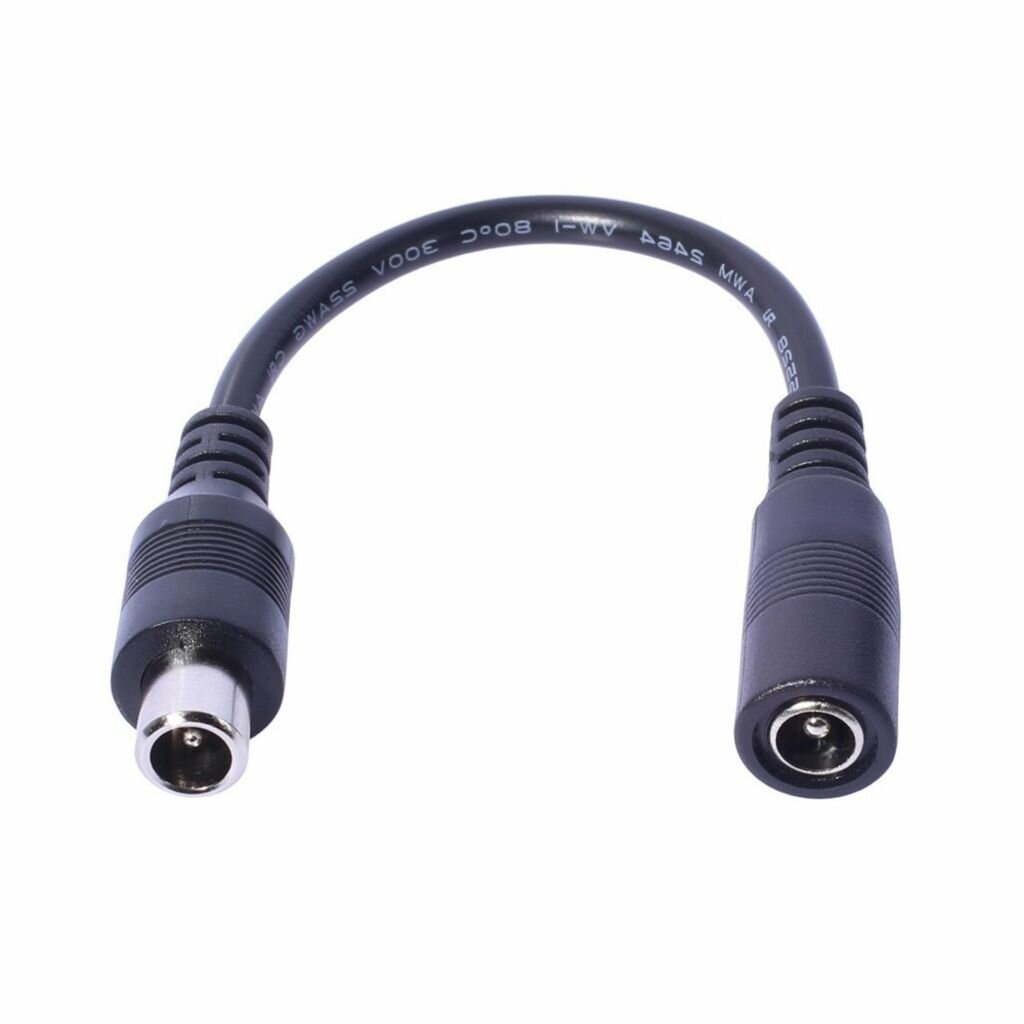 15 см адаптер 5.5x2.1 мм на M16/12 XLR IEC320-C13 DC5525 DC8016, - To 8016