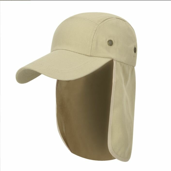 Летняя кепка для рыбалки с защитой шеи от солнца, бейсболка для рыбалки с накидкой на шею, бедуинка, арафатка с уф-защитой 2435-FAF