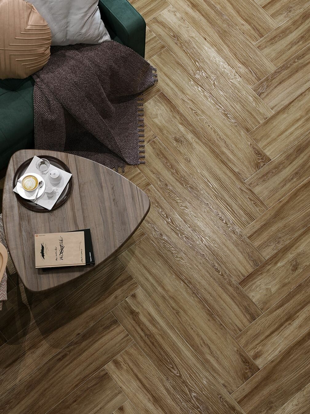 Керамогранит под дерево ALMA CERAMICA SANRAY GFA92SNR40R матовый 200x900