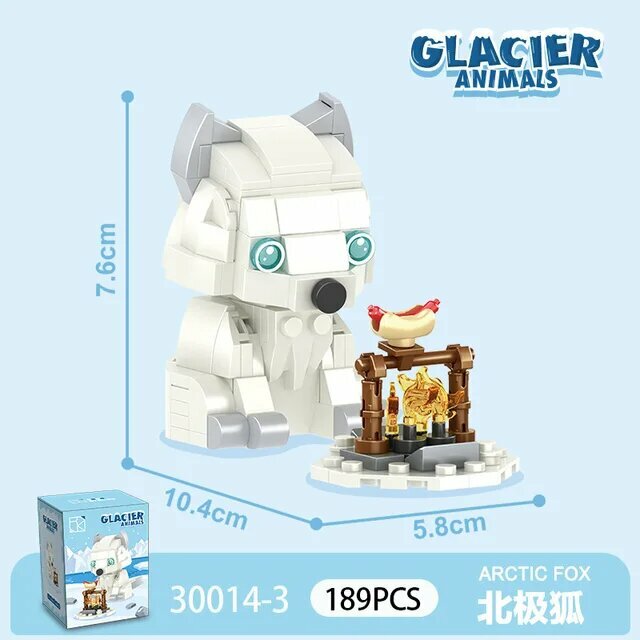 Пингвин Мини DIY Строительные блоки Игрушки для детей Кирпичи Блоки для взрослых Конструктор Микро Кирпичи Строительный набор Подарок для девочек