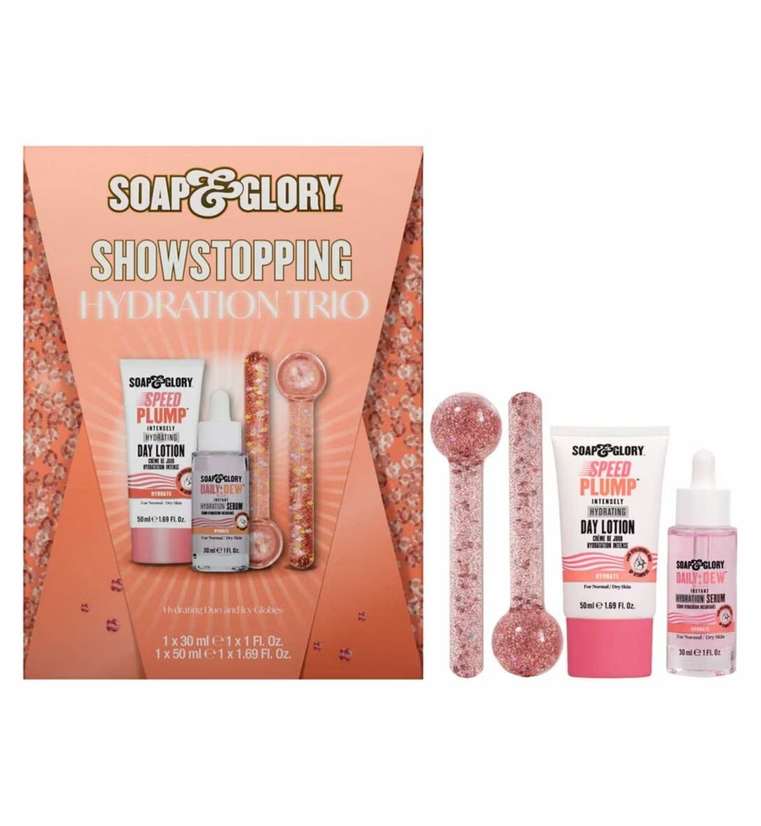 Soap & Glory Трио средств для тела Showstopping Hydration Trio