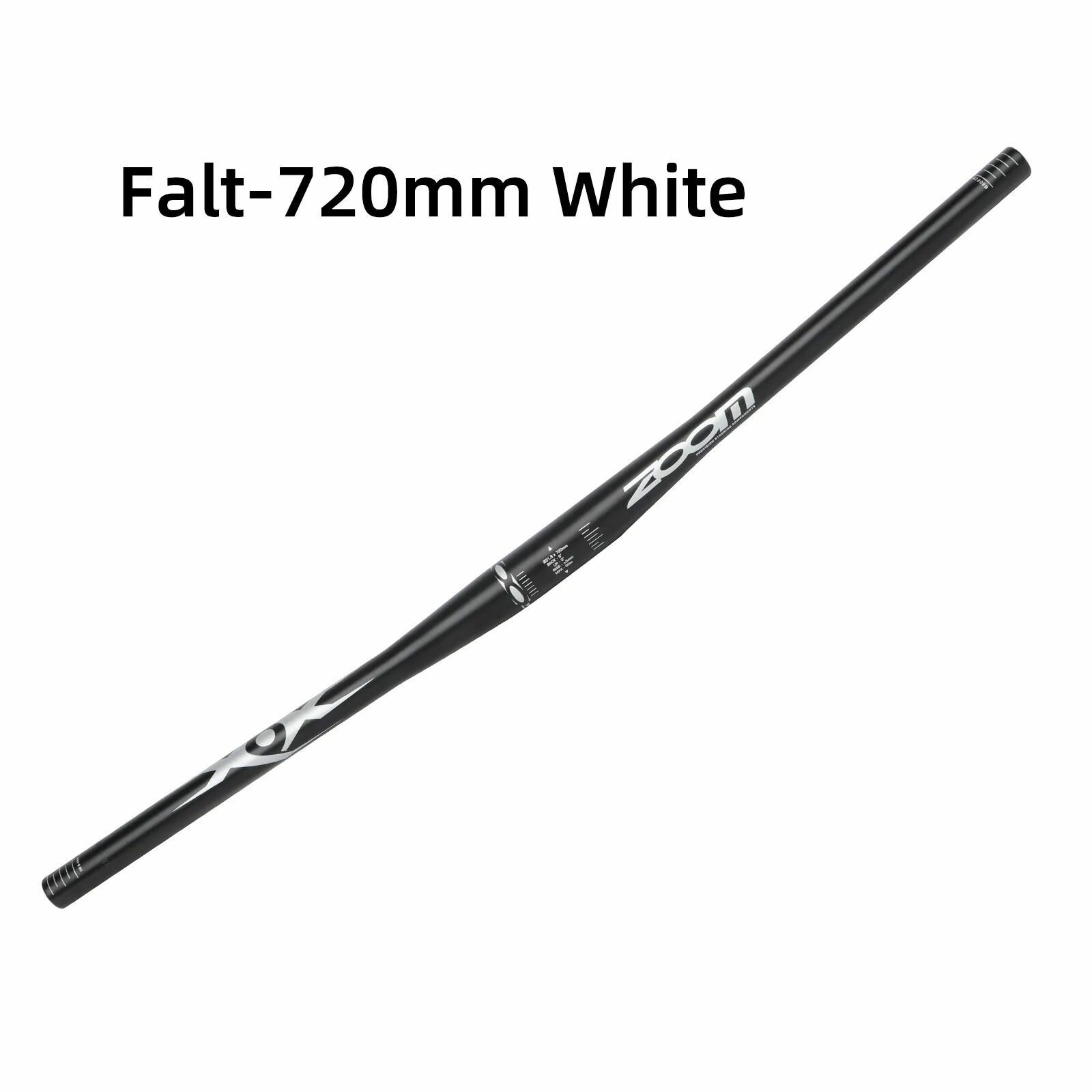 ZOOM прямой руль, руль для горного велосипеда, 31,8X720 мм, черный и белый