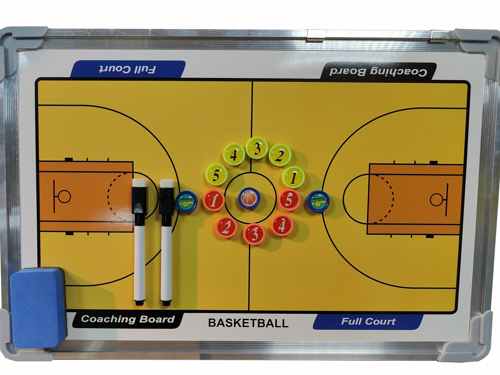 Тактическая доска ZEVS 45х30 см для баскетбола