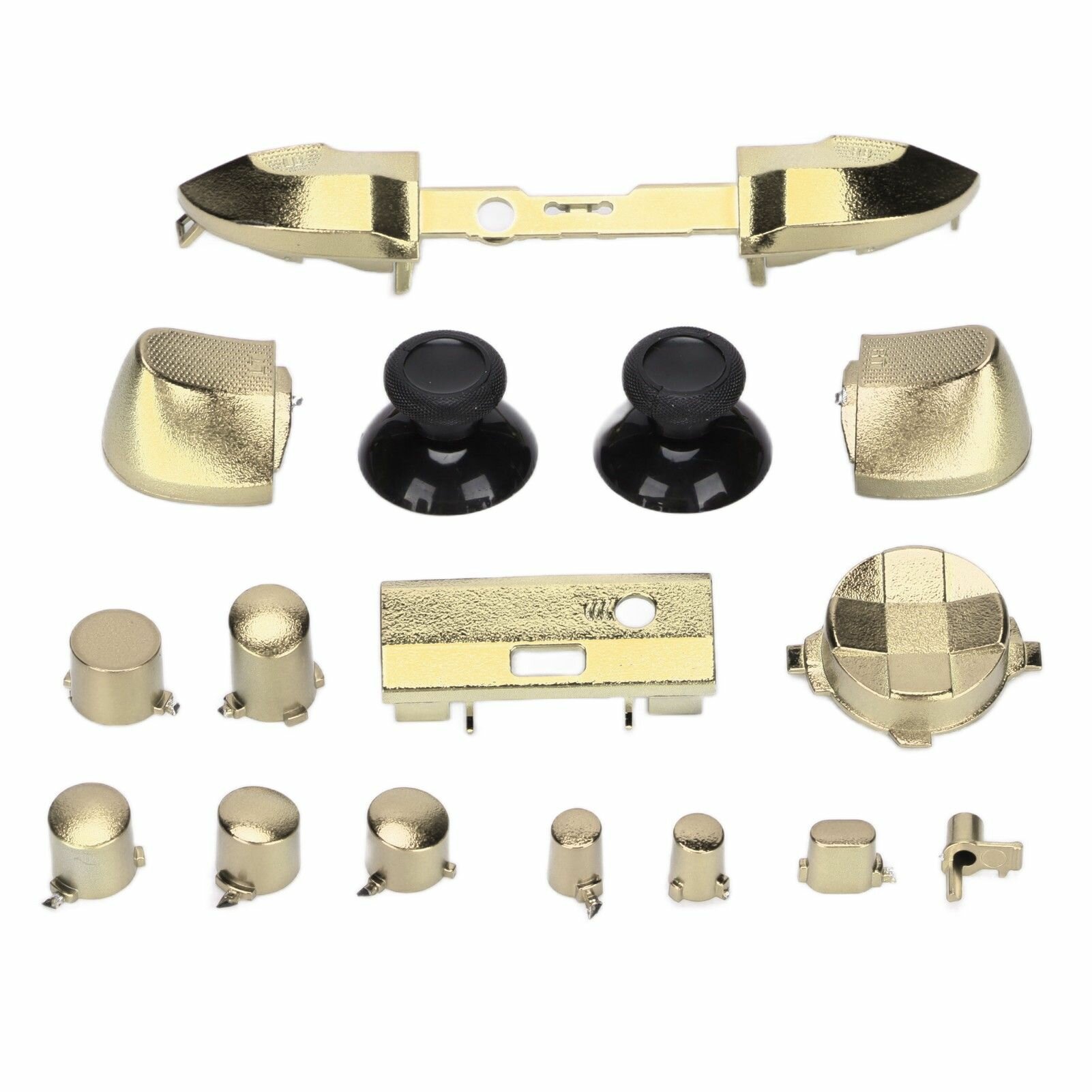 Набор сменных кнопок для геймпада Xbox Series X, прочные гальванизированные ручки, полный набор аксессуаров для игрового геймпада