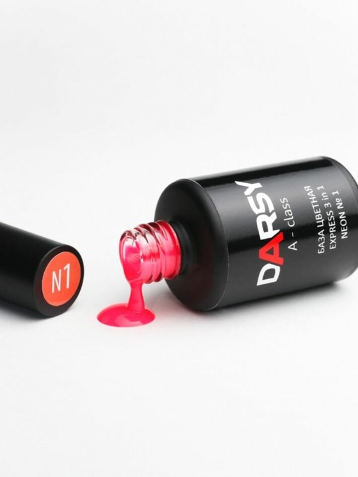 DARSY, База для гель-лака EXPRESS 3 in 1 NEON №1