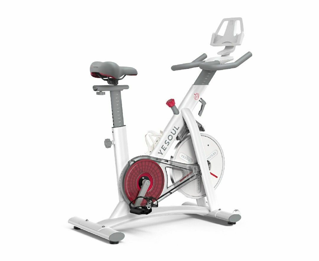 Велотренажер YESOUL BS3-W, белый, для домашнего использования