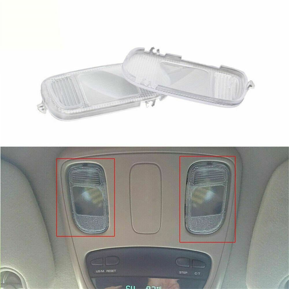 Накладная Передняя Карта/Крышка Объектива Купольного Фонаря Для 2002-2008 Dodge RAM 1500 2500 3500
