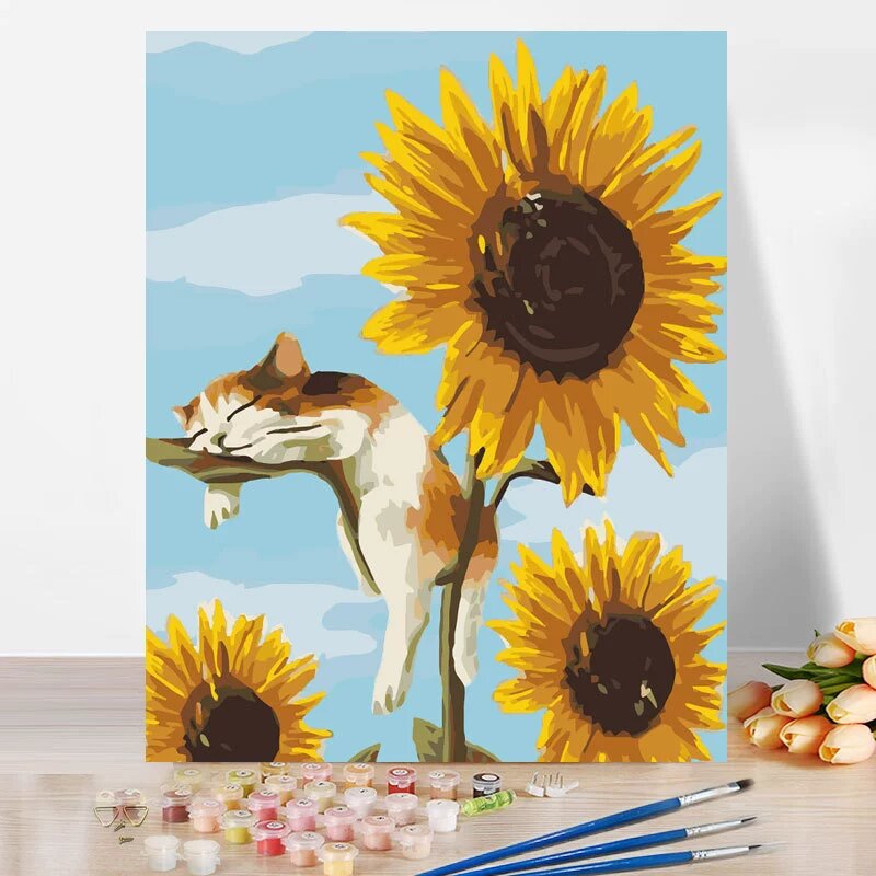 Раскраска "Элегантная русская классика", акварельные краски, с цифрами, плакат