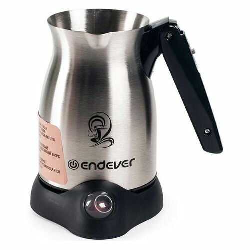 Кофеварка Endever Costa-1005, электрическая турка, серебристый / черный [80459]