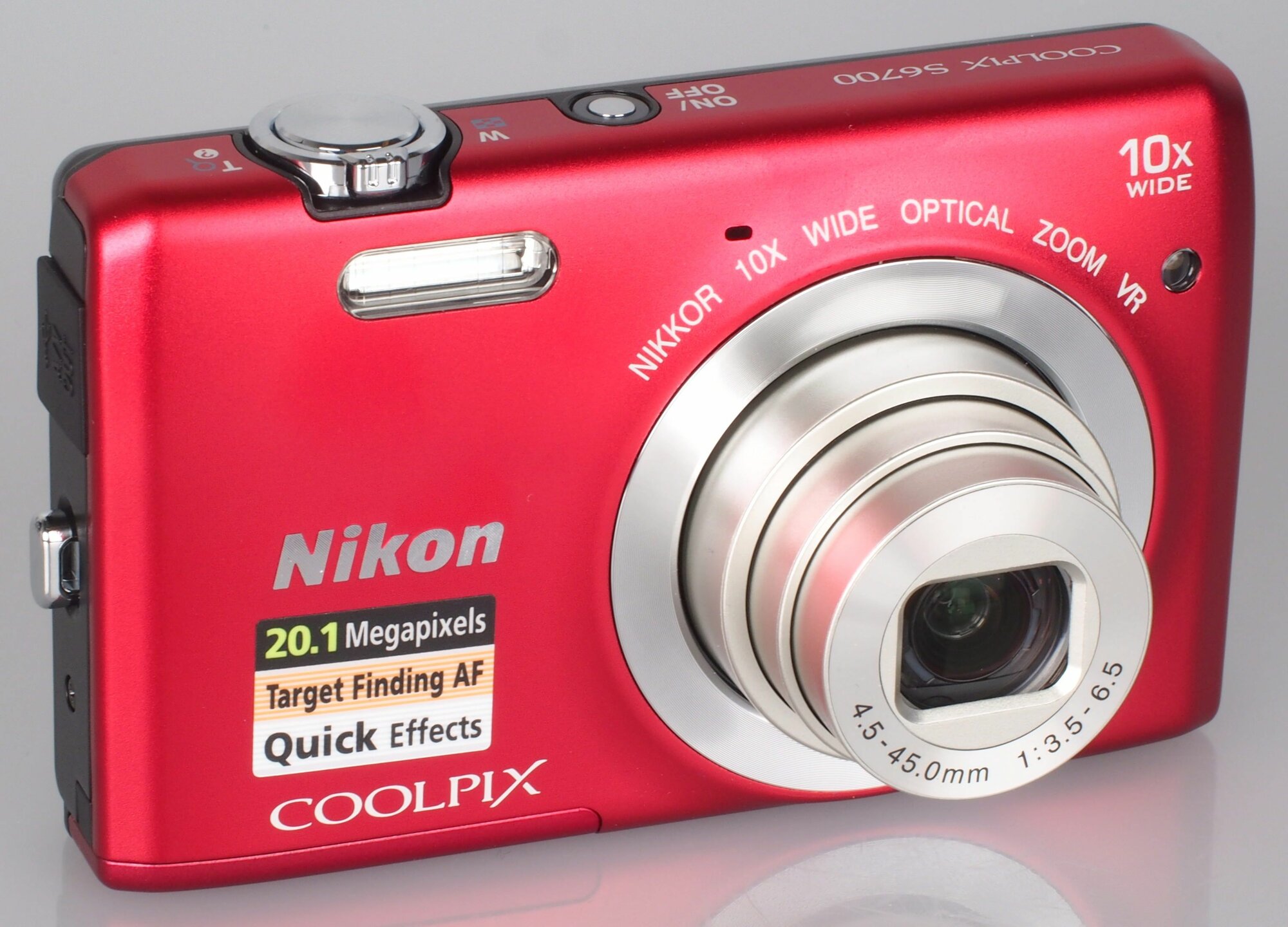 Nikon Coolpix S6700 Red Цифровой компактный фотоаппарат