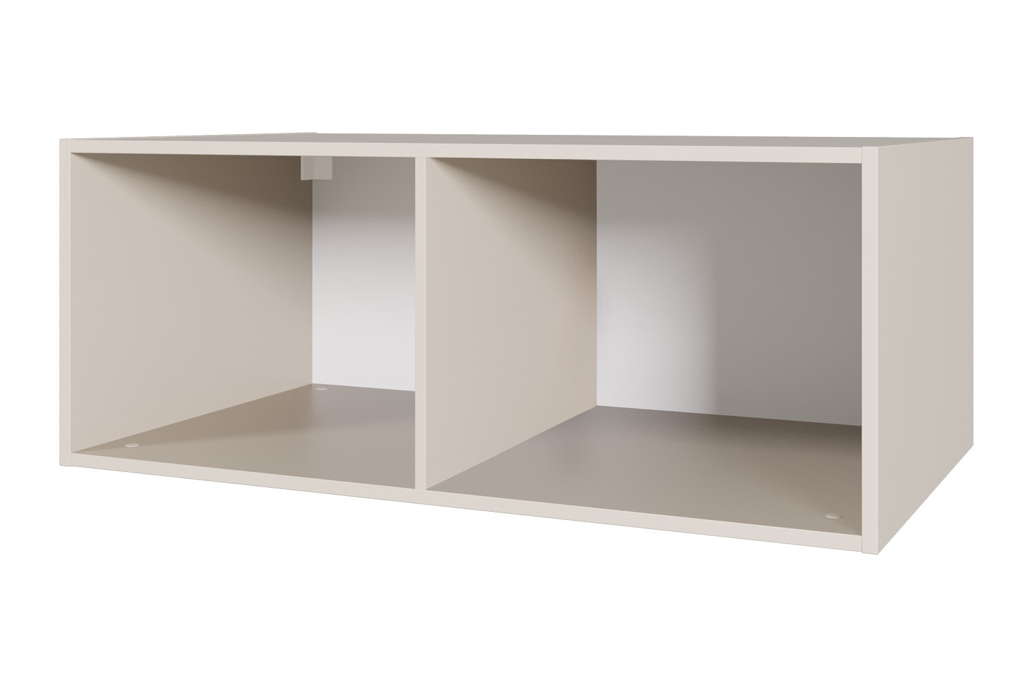 Корпус антресоли Hoff Оскар 100х40х58 см, без двери, цвет бежевый