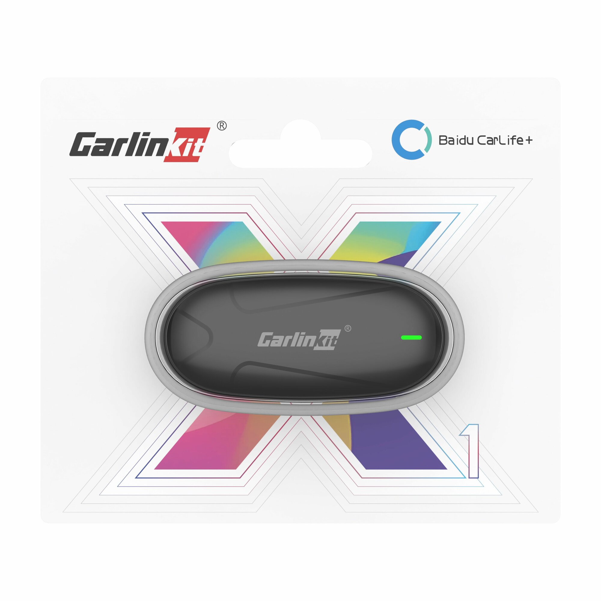 Carlinkit Mini SE X1CA CarPlay/Android Auto к Baidu Carlife адаптер беспроводного подключения