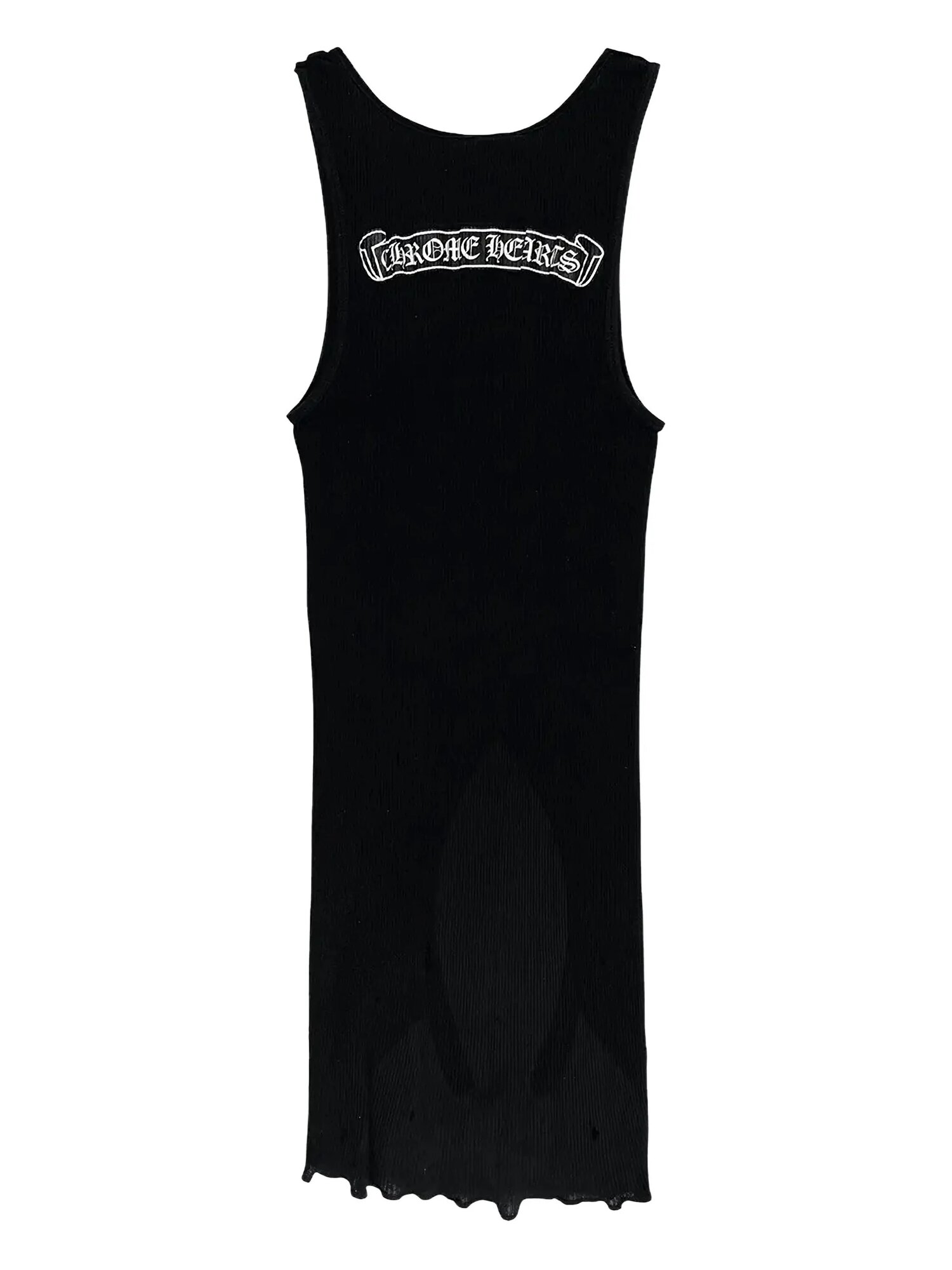 Топ Chrome Hearts Scroll, размер S, black/black — фото 1