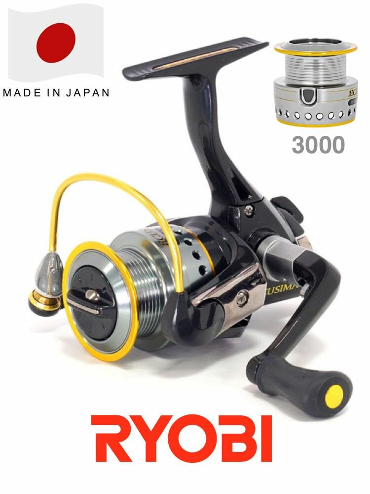 Катушка для спиннинга RYOBI ECUSIMA VI 3000, 4+1 / Риоби Екусима