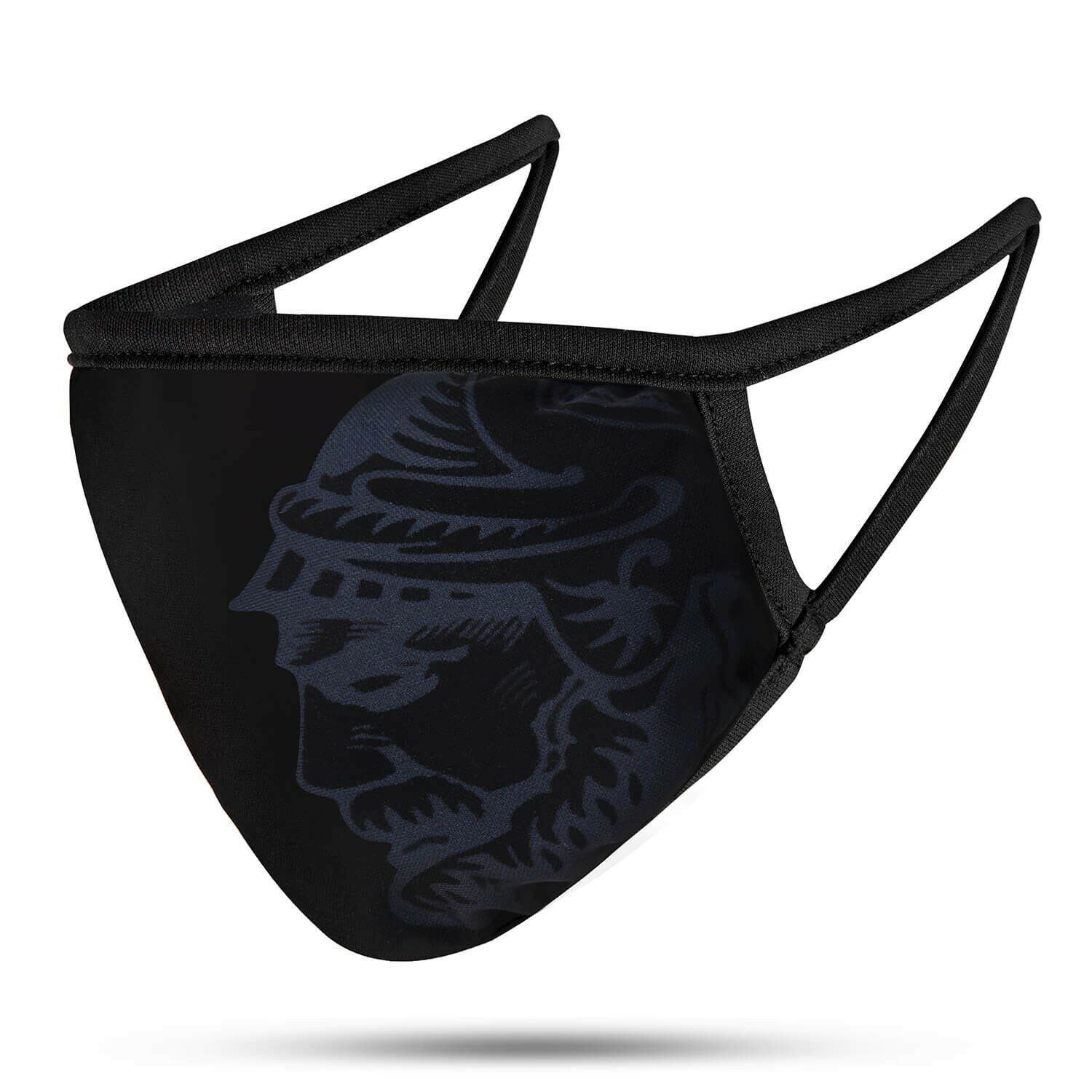 Маска болельщика "Спартак FCSM Gladiator", хлопок 100%, чёрная, многоразовая