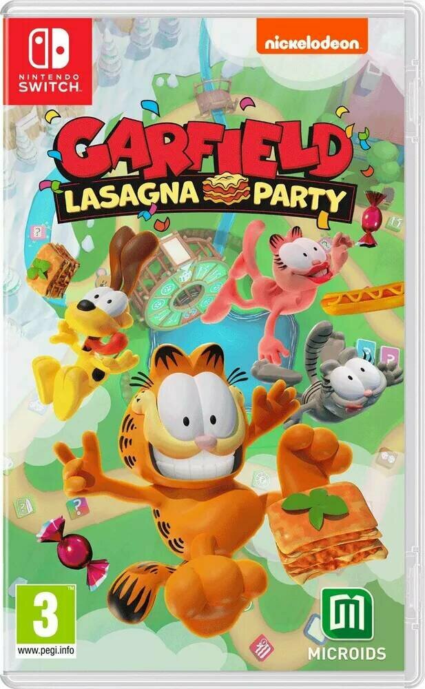 Игра Garfield Lasagna Party (Nintendo Switch, Русские субтитры)