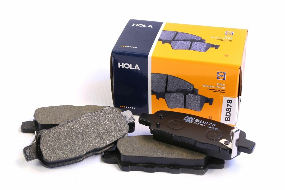 Тормозные колодки дисковые HOLA BD878