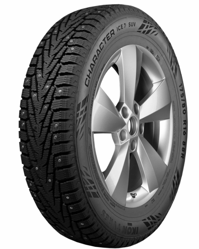Зимняя шина Ikon Tyres Character Ice 7 SUV Ш 225/65/R17 106T шипованная без RunFlat Легковые