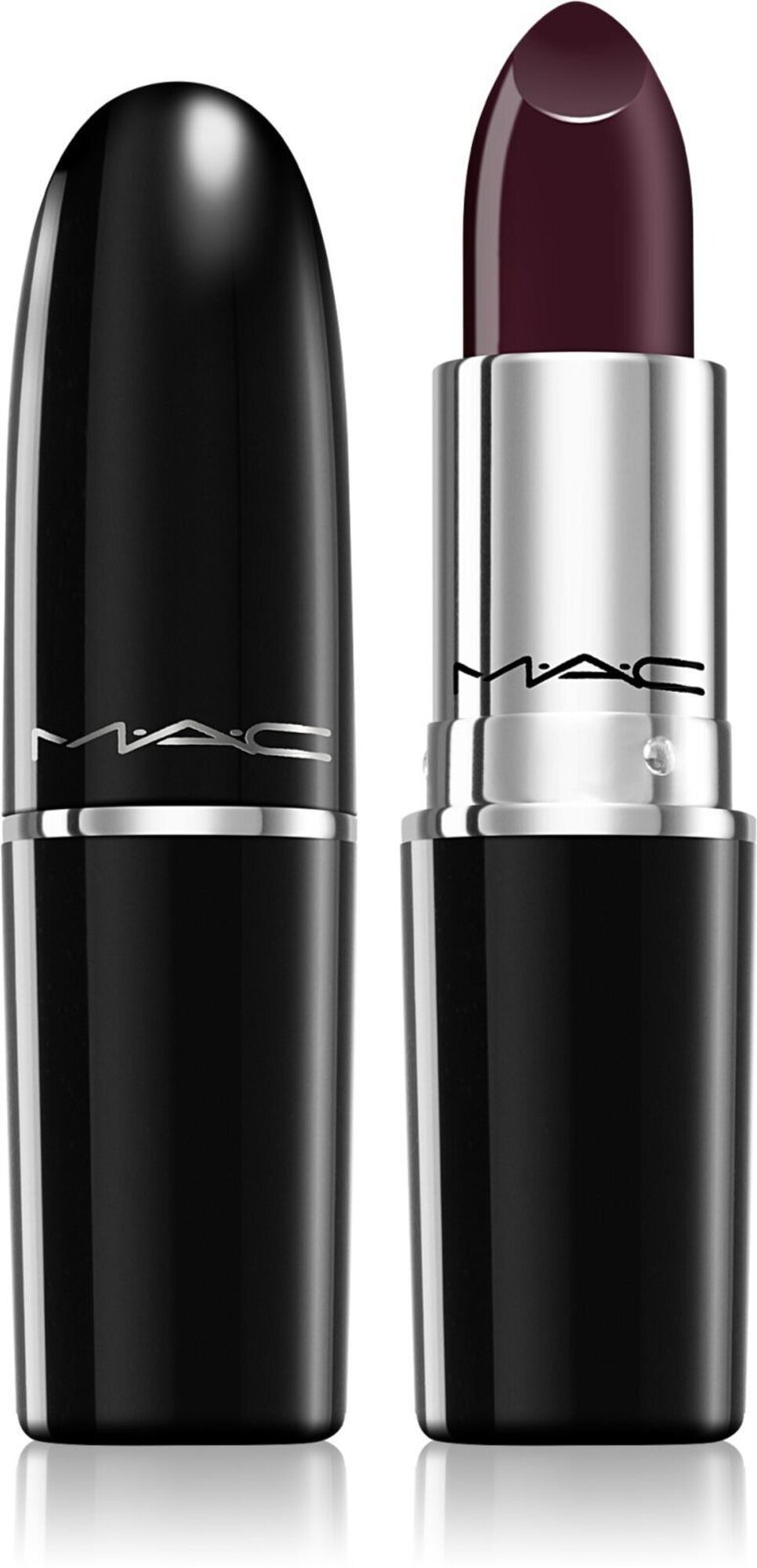 Глянцевая помада MAC Cosmetics Lustreglass Sheer-Shine Lipstick оттенок Succumb To Plum 3 g