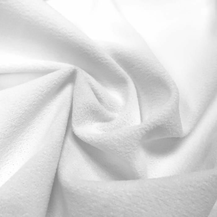 Бифлекс с махровым эффектом Pantelleria 0028 Bianco (белый) 1*1,5м