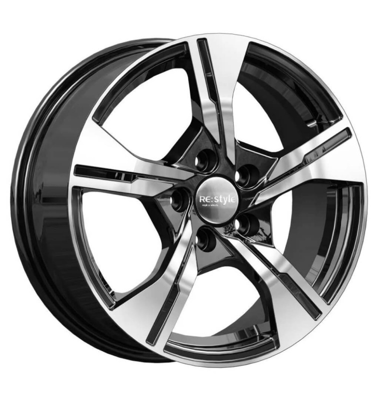 Диск колесный КиК KC1053 (ZV 16 Taos) 6,5x16 5x112 Dia57.1 ET43 цвет алмаз черный