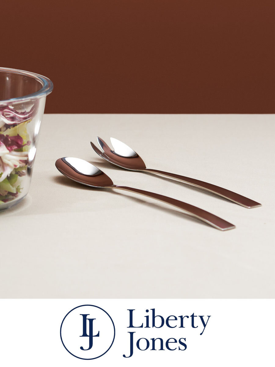 Набор ложек для салата Liberty Jones Gleam 2шт, нержавеющая сталь