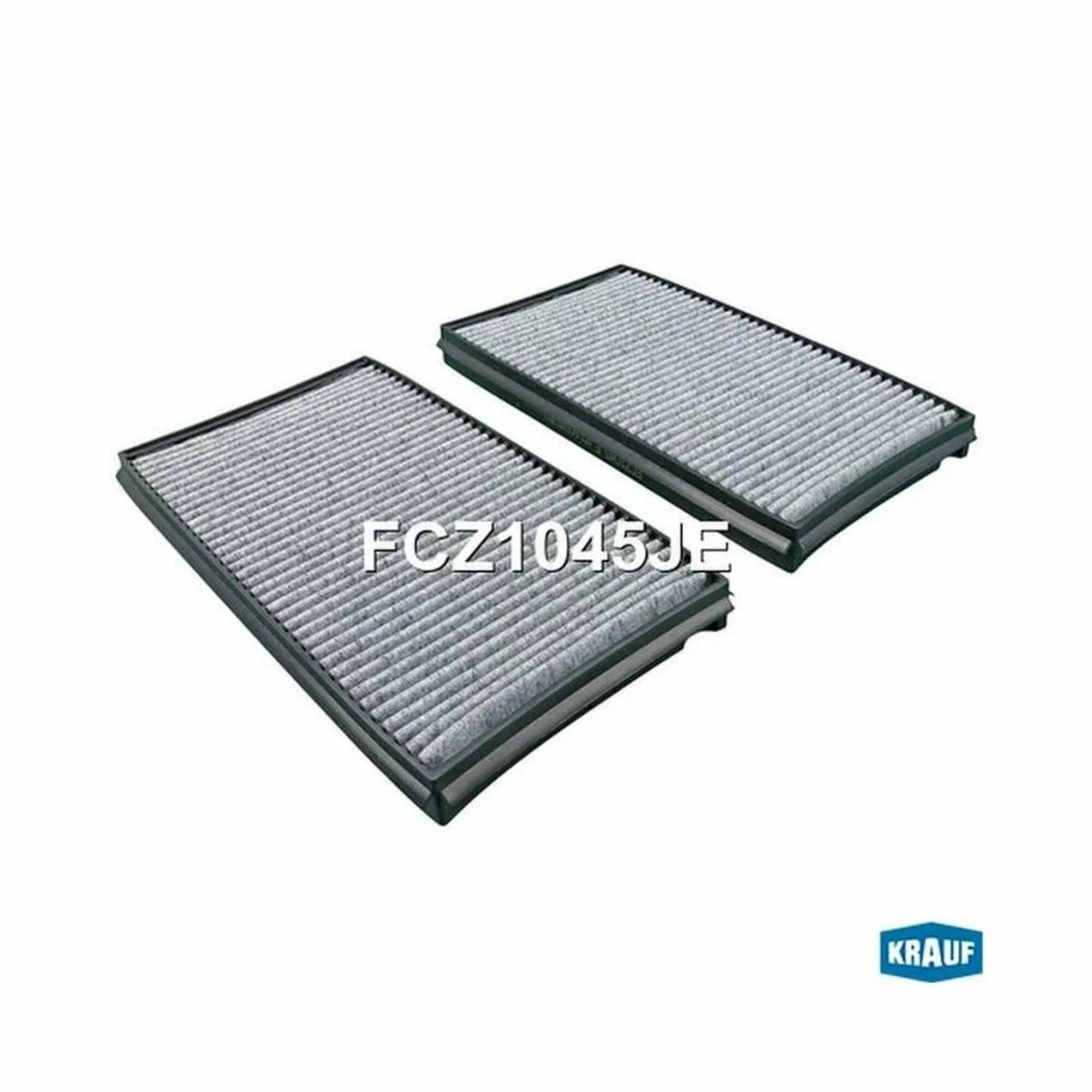 Фильтр салона KRAUF FCZ1045JE, для BMW 5/6, угольный, бумага, 342 г