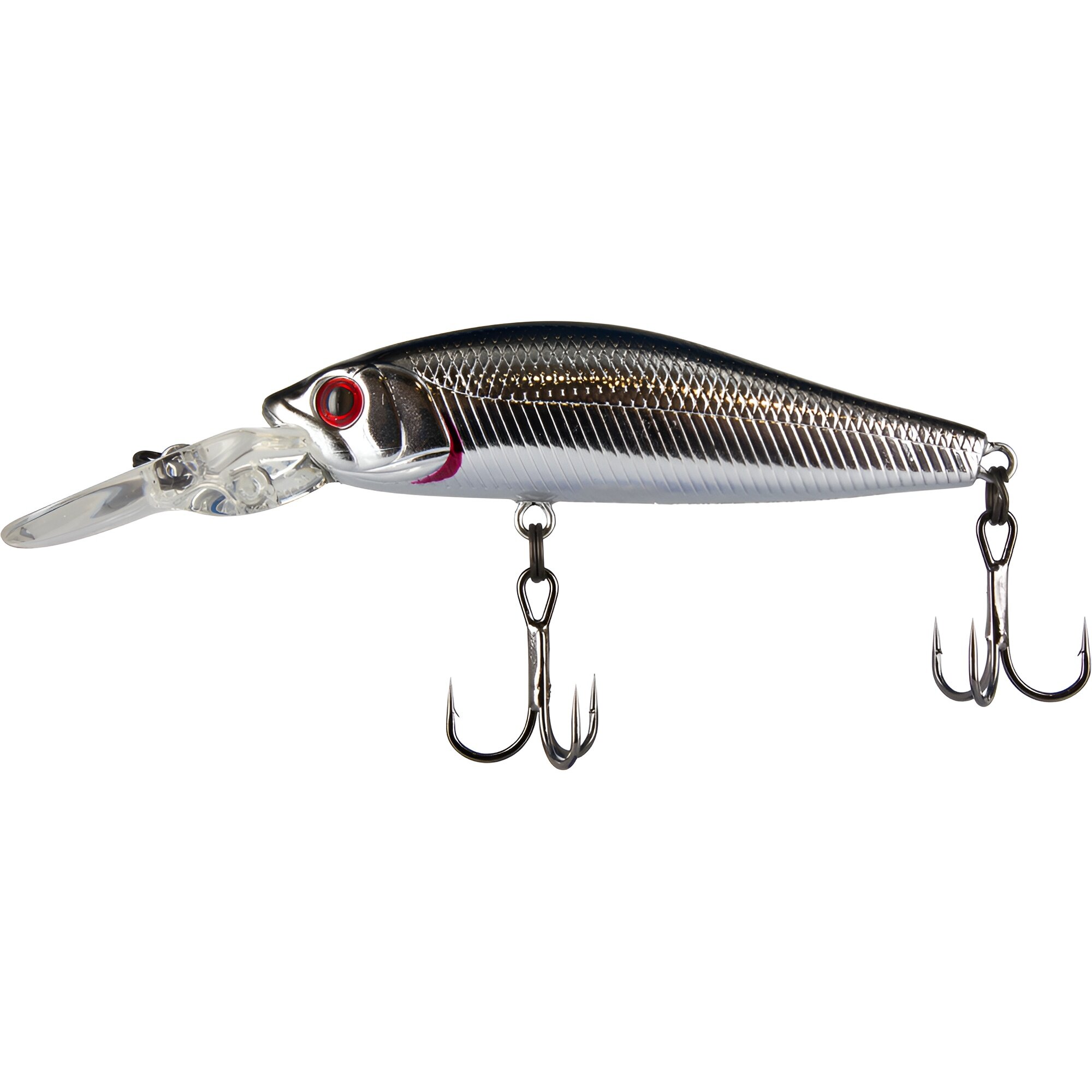 Воблер Tsuribito Deep Diver Minnow 60S/цвет 011, с лопастью, 60 мм