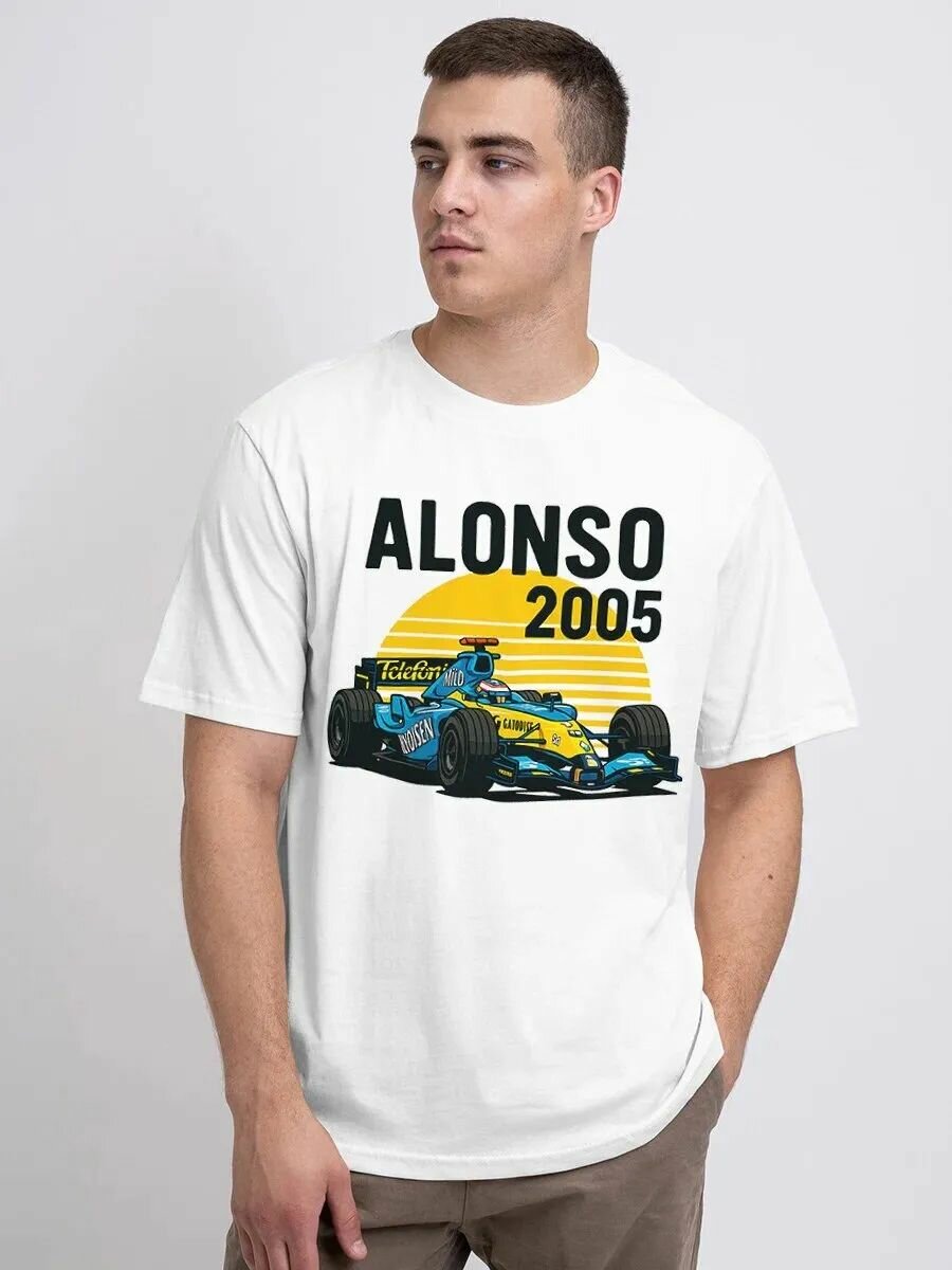 Футболка Фернандо Алонсо / Формула 1 / Мужская