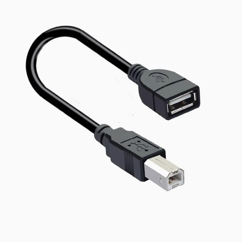 USB 2.0 A «мама» на USB B «папа» Печатительный адаптер-конвертер USB AF/BM Кабель-адаптер