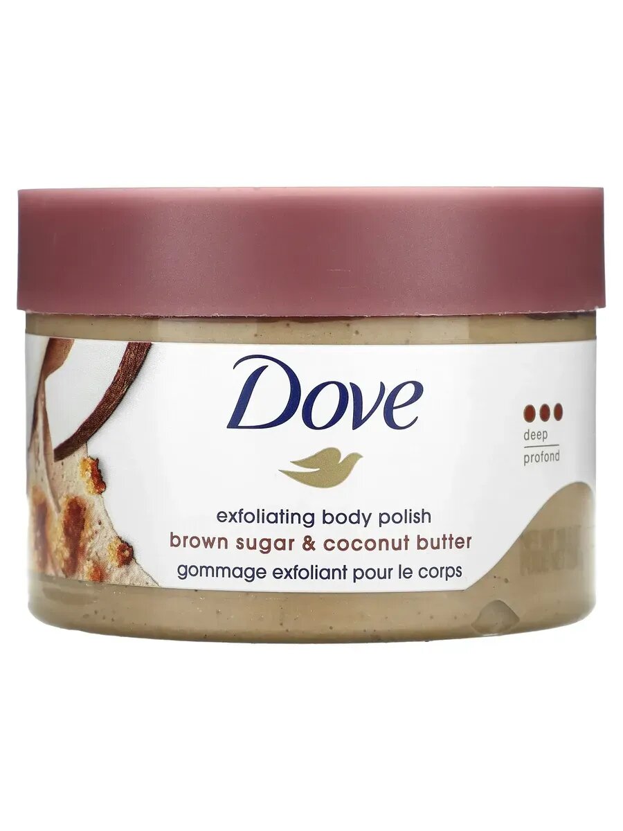 Скраб для тела, коричневый сахар и кокосовое масло